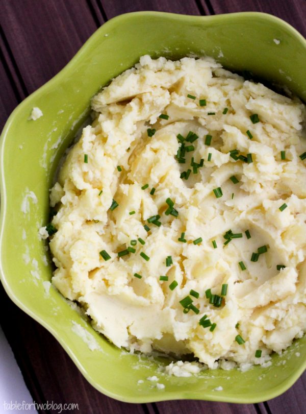 Garlic Mashed Potatoes | Table for Two® by Julie Chiou