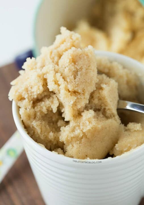 The Moistest Very Vanilla Mug Cake - Single-Serving Vanilla Mug Cake Recipe