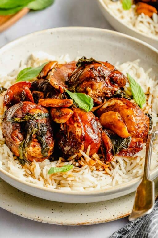 Three Cup Chicken Recipe (三杯雞) | Table for Two