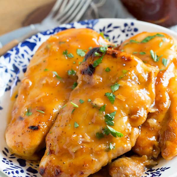 Sweet & Tangy Russian Apricot Chicken | Table for Two® by Julie Chiou