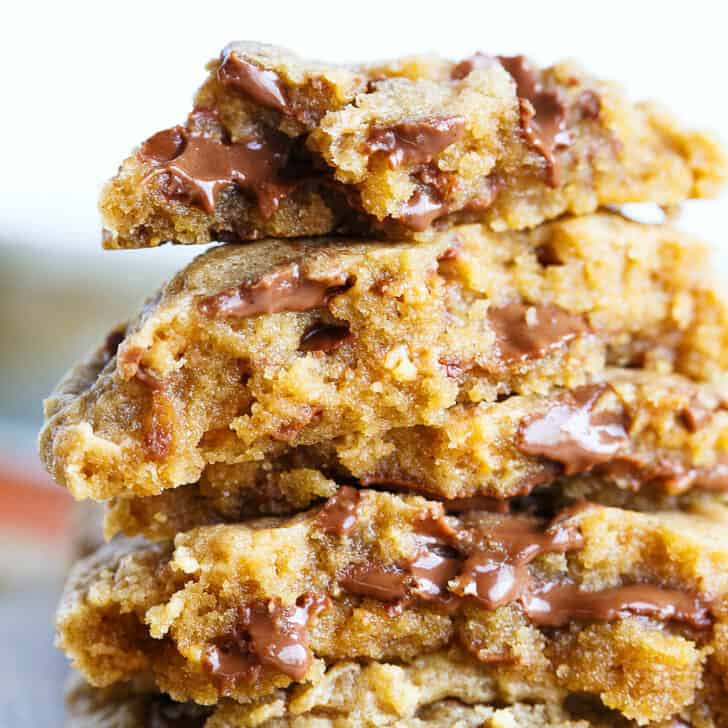 Peanut Butter Overload Cookies | Table for Two® by Julie Chiou