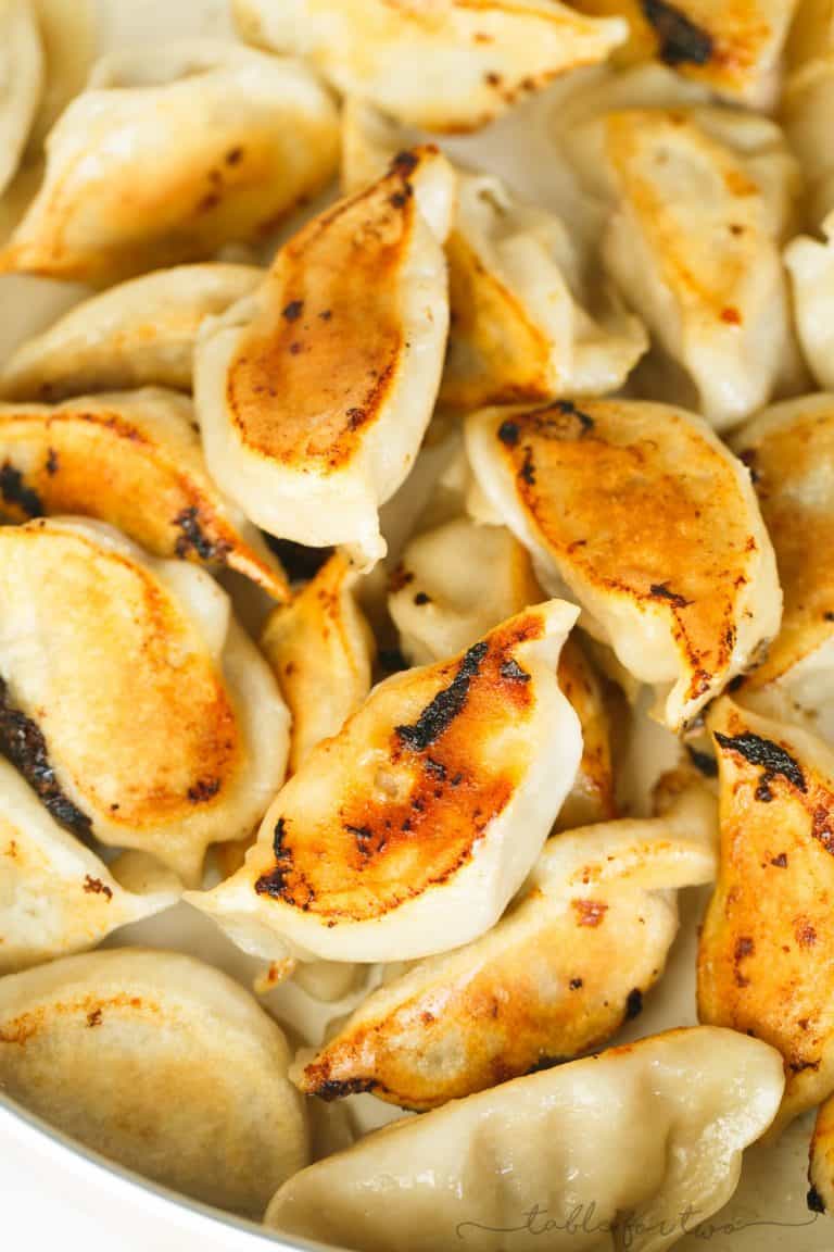 How to Make Potstickers Extra Crispy | Table for Two® by Julie Chiou