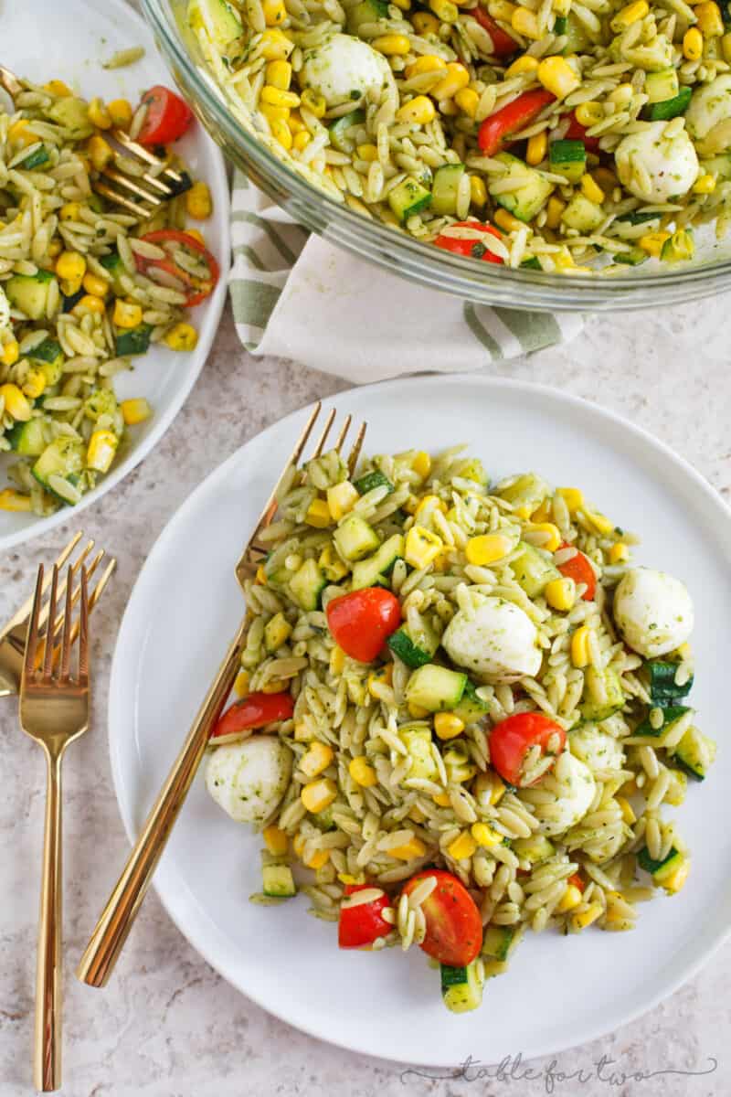 End of Summer Orzo Salad | Table for Two® by Julie Chiou