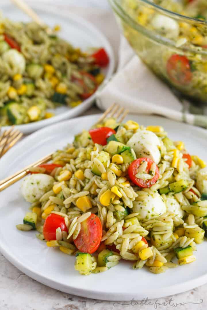 End of Summer Orzo Salad | Table for Two® by Julie Chiou