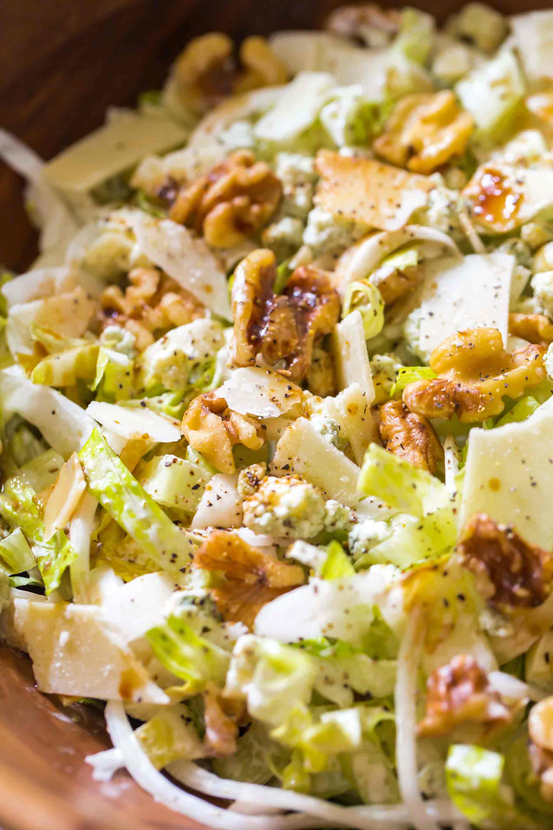 Chopped Endive and Romaine Salad - Refreshing Endive Salad Recipe