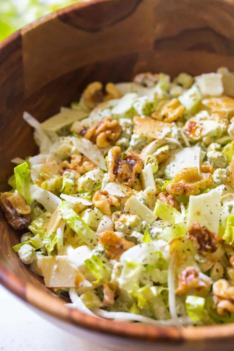 Chopped Endive and Romaine Salad - Refreshing Endive Salad Recipe