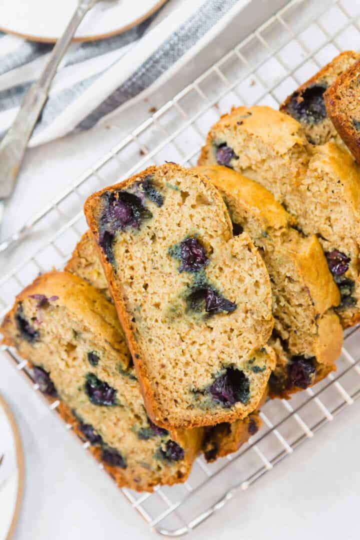 Blueberry Banana Bread - Easy Blueberry Banana Bread Recipe