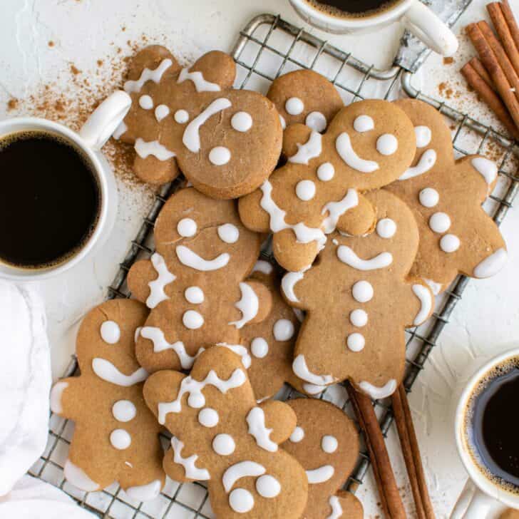 Gingerbread Man Cookies - Homemade Gingerbread Cookies