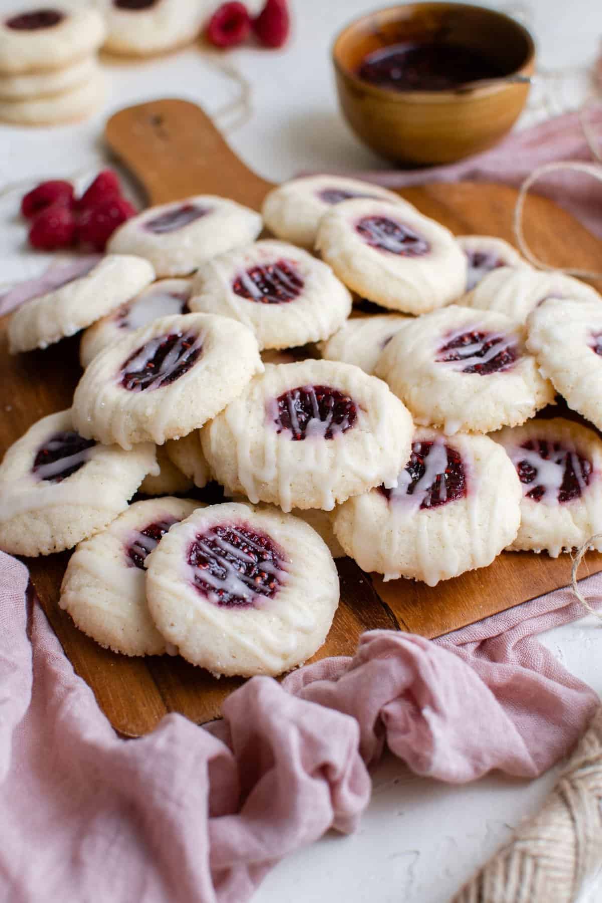 Raspberry Jam Cookies
