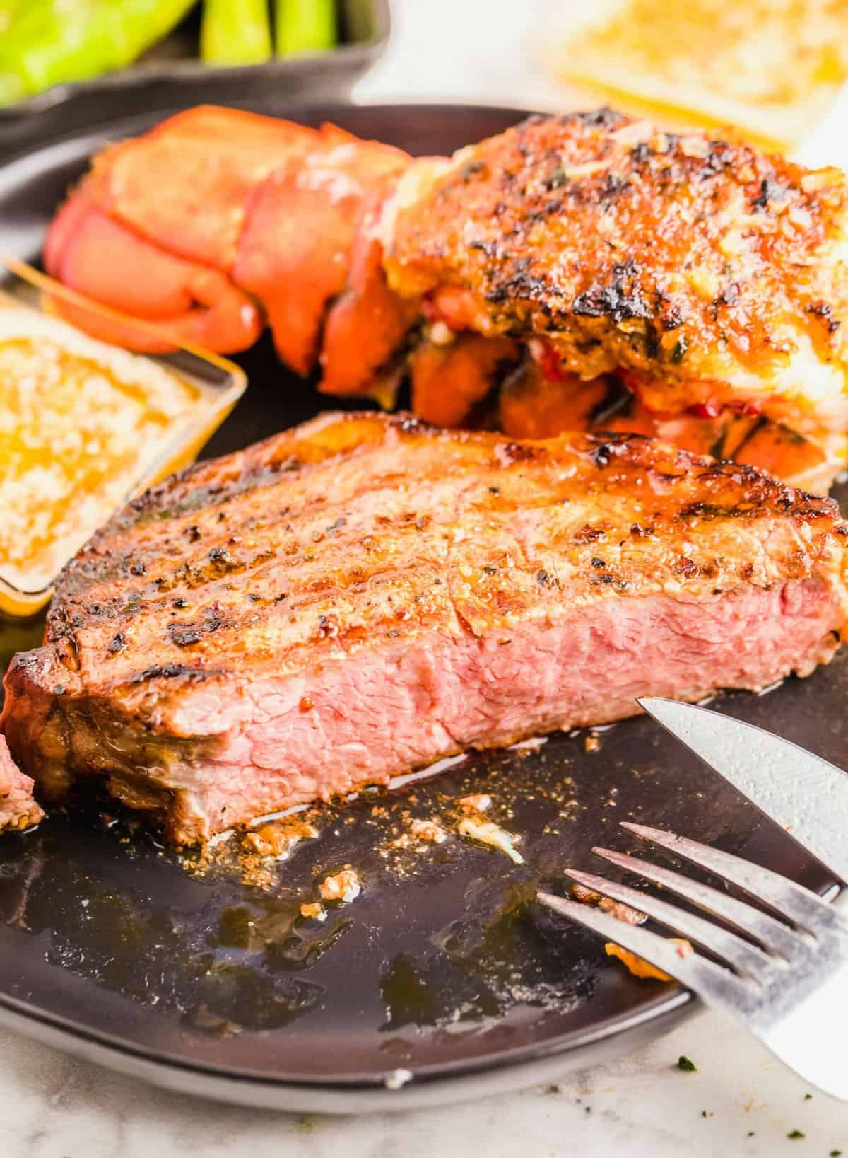 Surf and Turf - Easy Steak and Lobster Dinner at Home