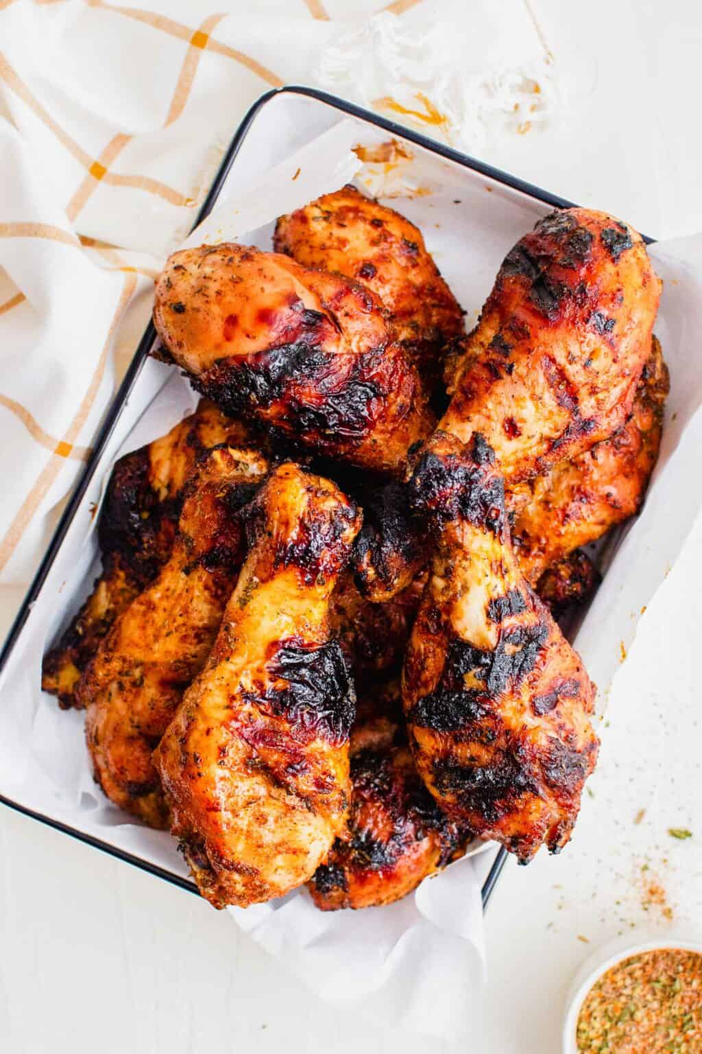 Grilled Dry Rub Chicken Legs - Dry Rub for Chicken, Pork, and More