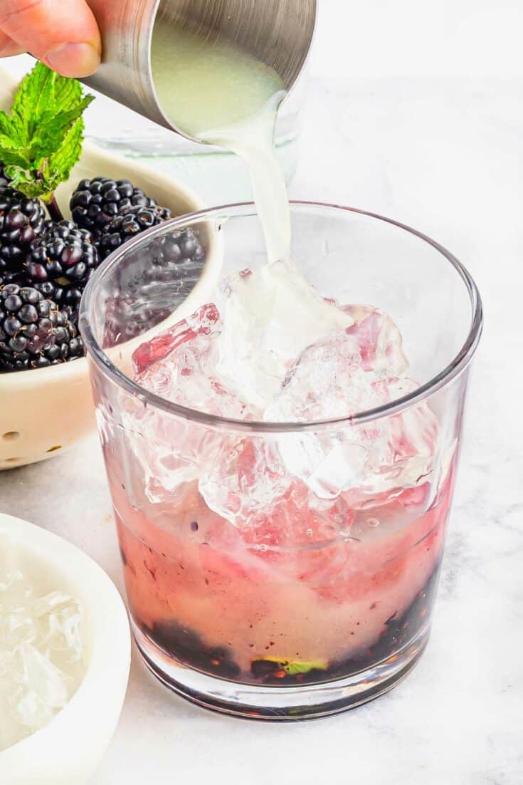 Blackberry Mint Mojito | Table for Two® by Julie Chiou