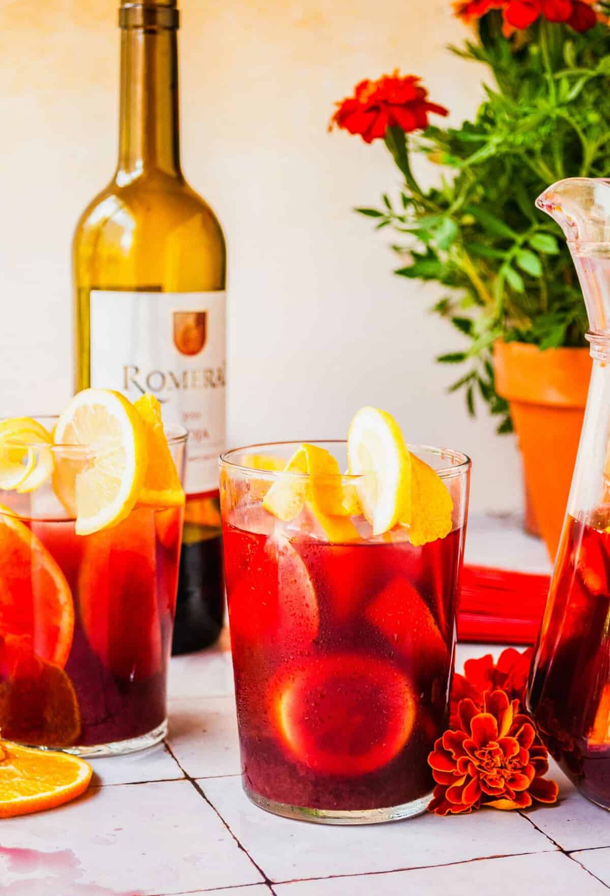 Spanish Sangria - Traditional Spanish Sangria Drink Recipe