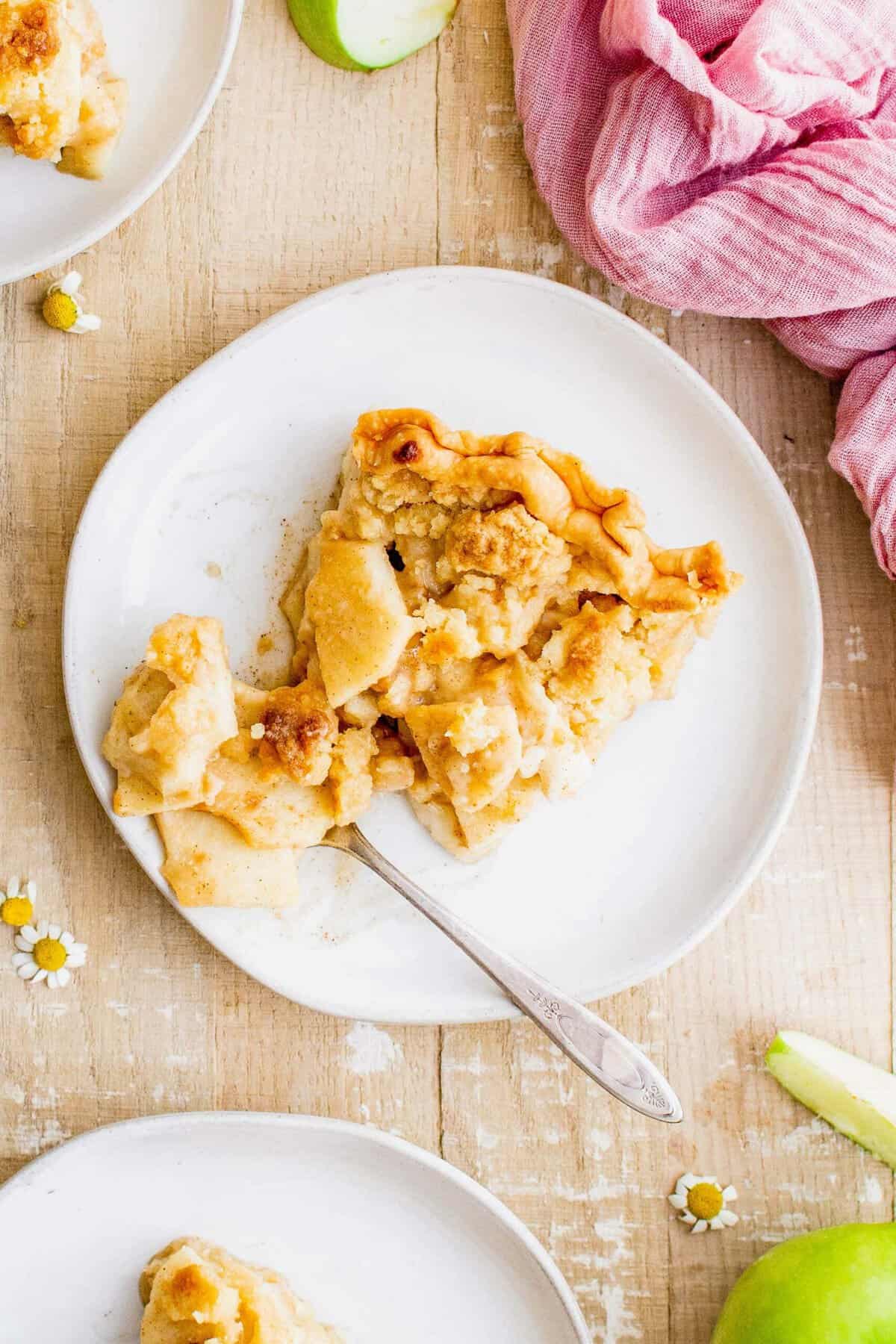 Homemade Dutch Apple Pie | Table for Two® by Julie Chiou