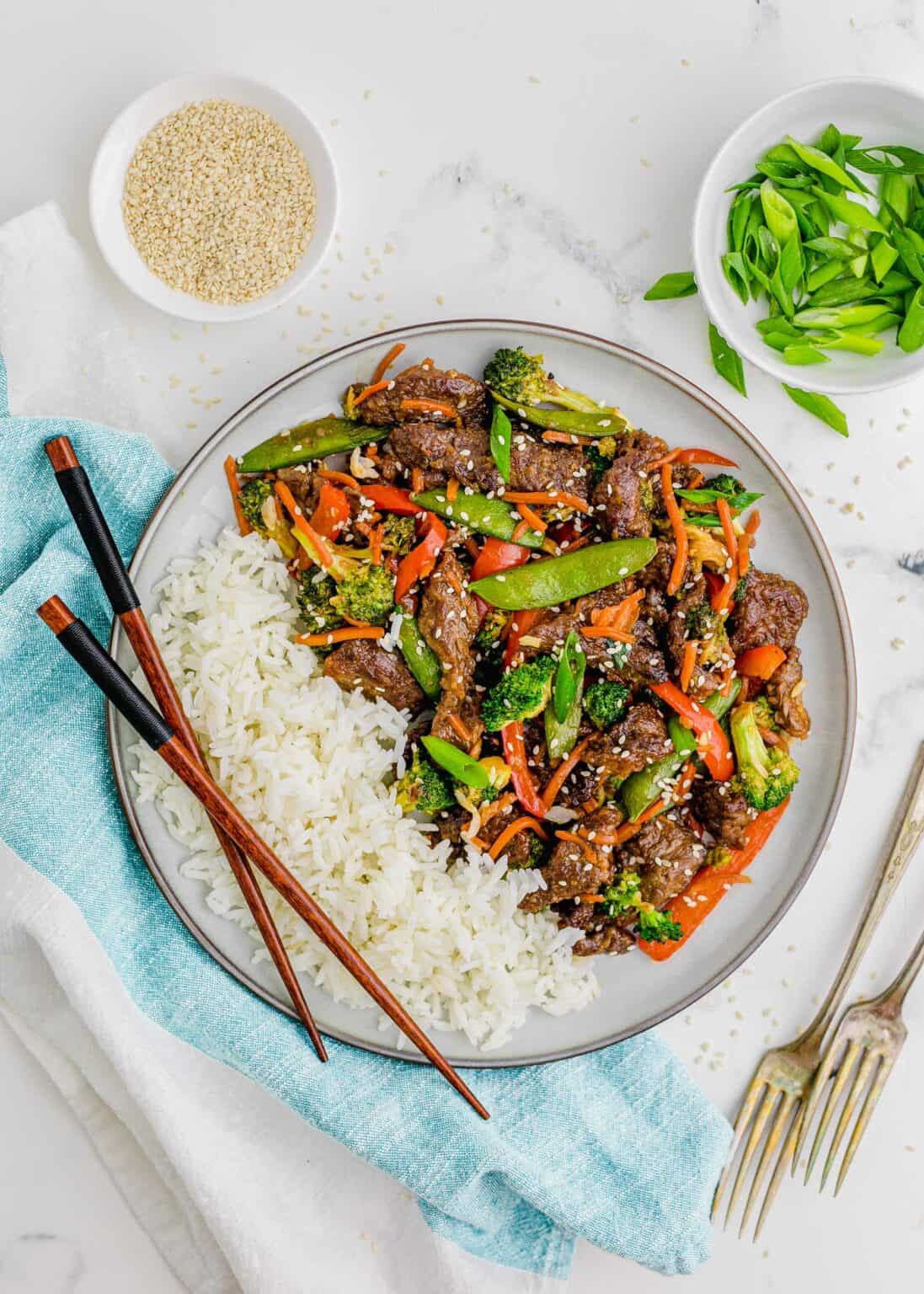 Beef Stir Fry - Table for Two® by Julie Chiou
