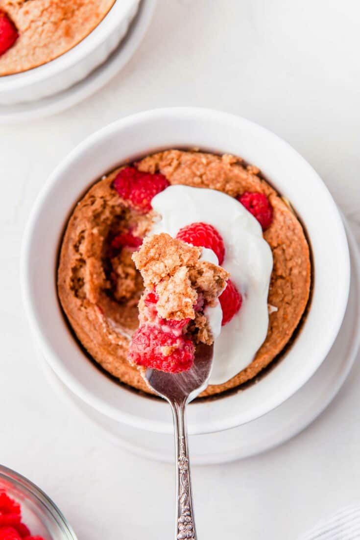 Healthy Raspberry Baked Oatmeal | Table for Two