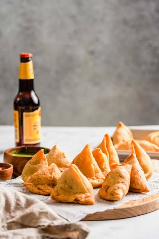 Easy Homemade Vegetable Samosas | Table for Two