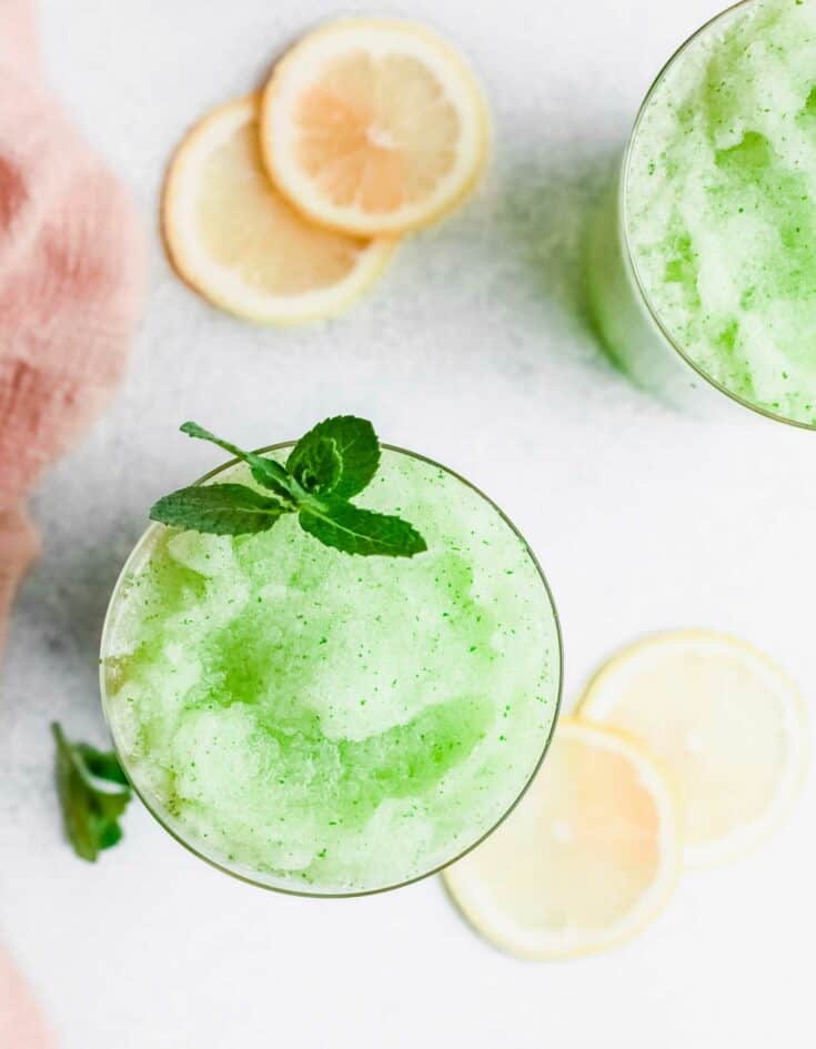 Frozen Mint Lemonade | Table for Two® by Julie Chiou