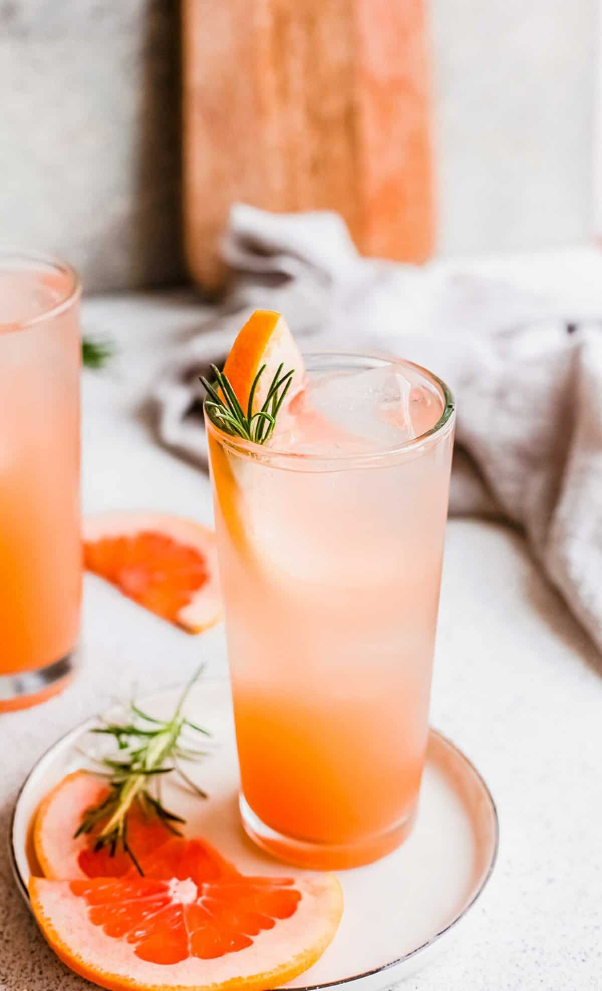 Grapefruit Gin and Tonic | Table for Two® by Julie Chiou