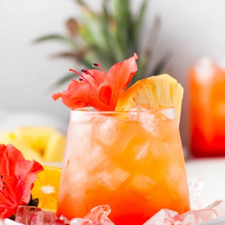 Pineapple Orange Rum Punch | Table for Two® by Julie Chiou