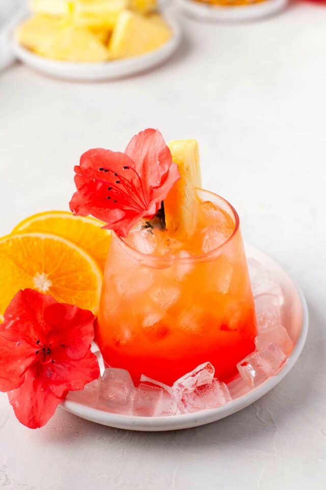 Pineapple Orange Rum Punch | Table for Two® by Julie Chiou