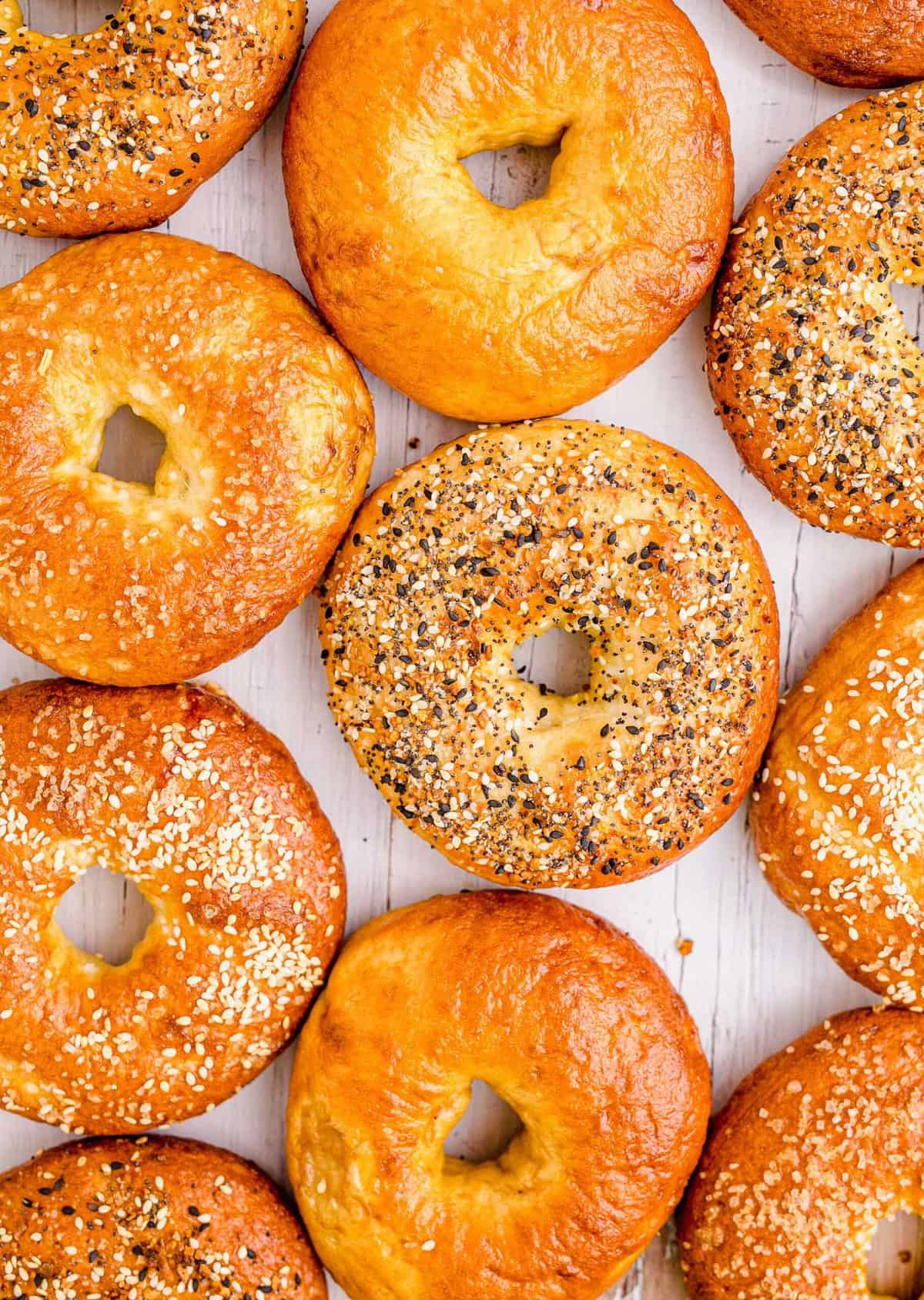 Homemade Bagels | Table for Two® by Julie Chiou