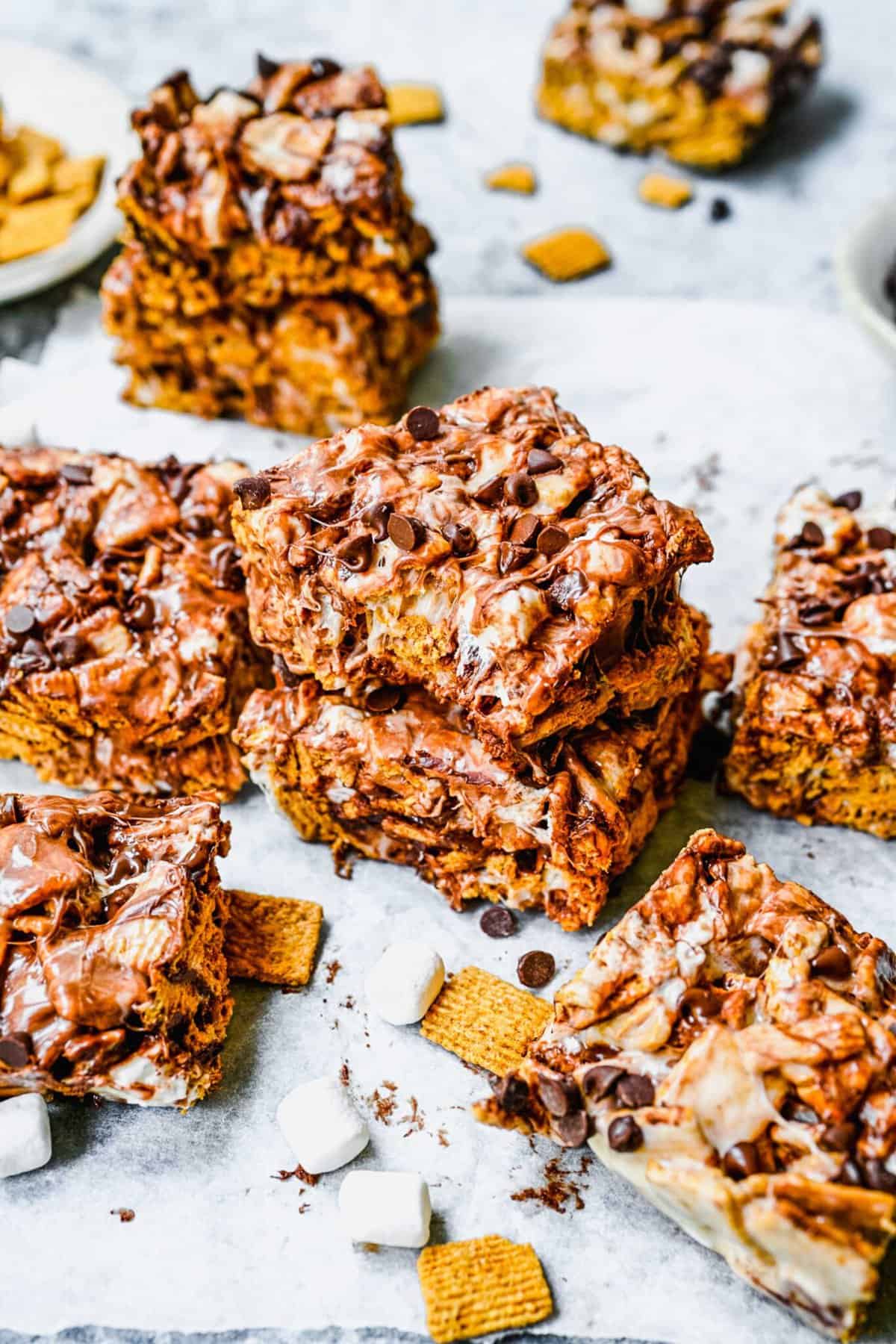 Golden Grahams S'mores Bars | Table for Two® by Julie Chiou