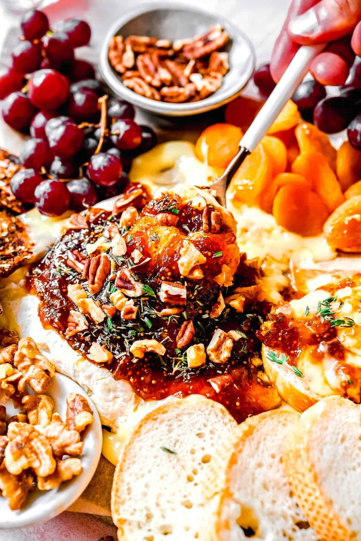 Baked Brie with Fig Jam | Table for Two