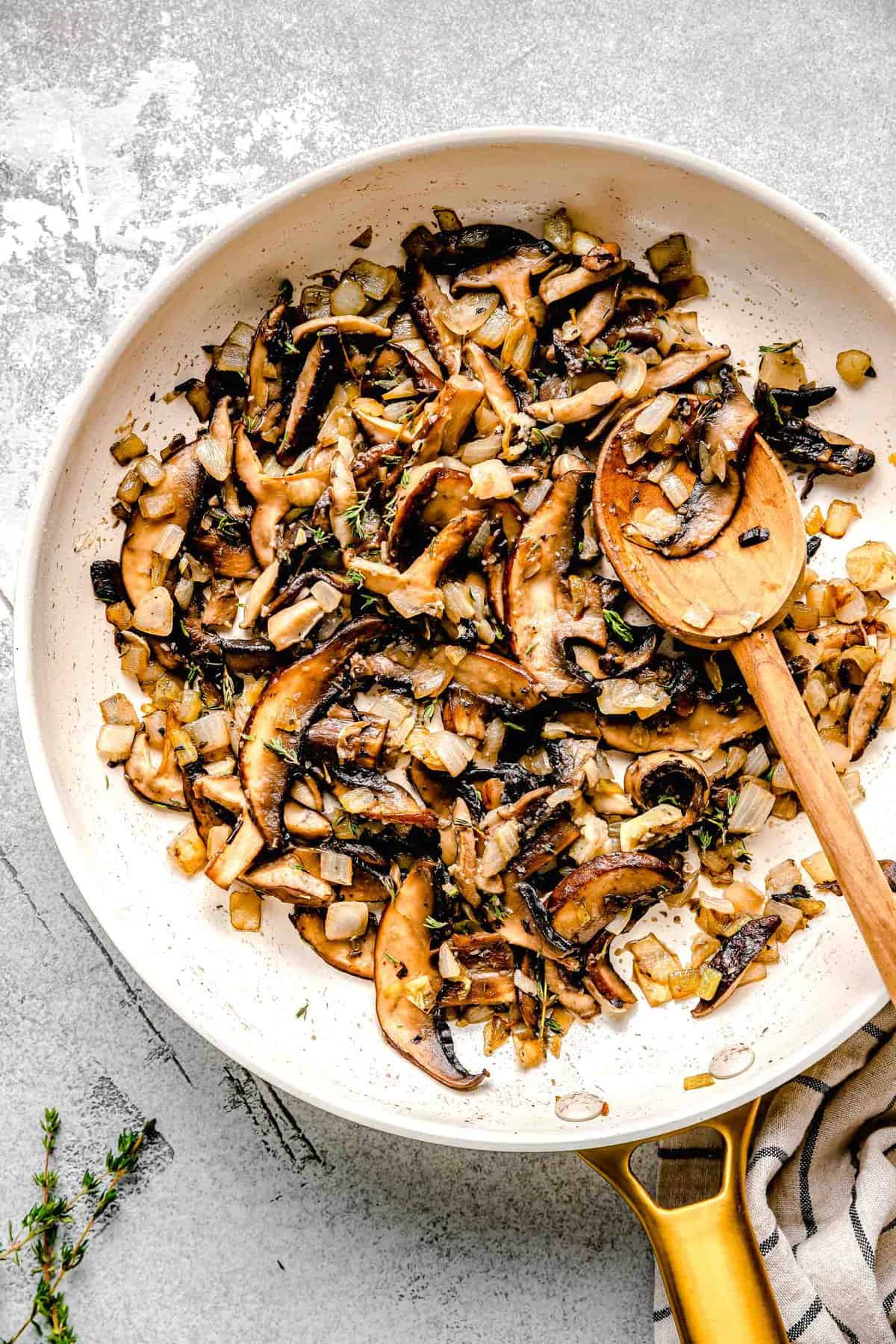 Creamy Mushroom Risotto | Table for Two® by Julie Chiou