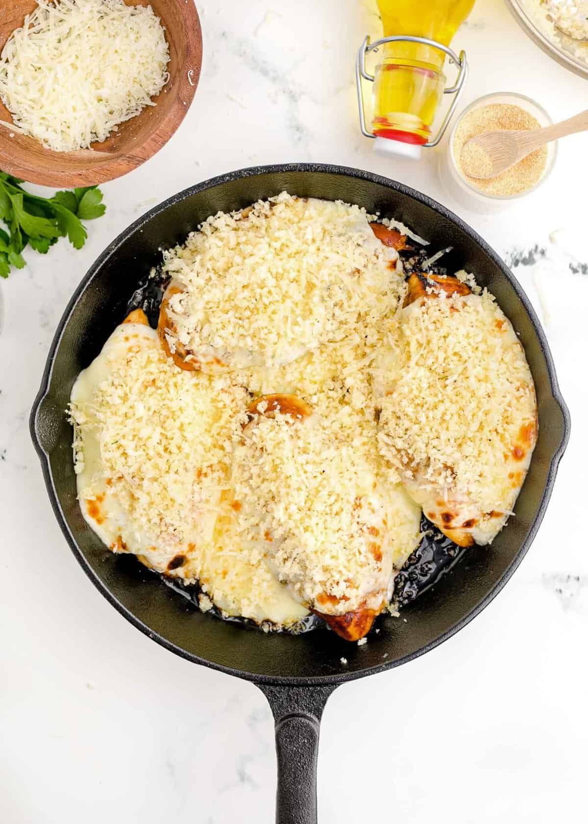 Parmesan Crusted Chicken (Longhorn Copycat) | Table for Two