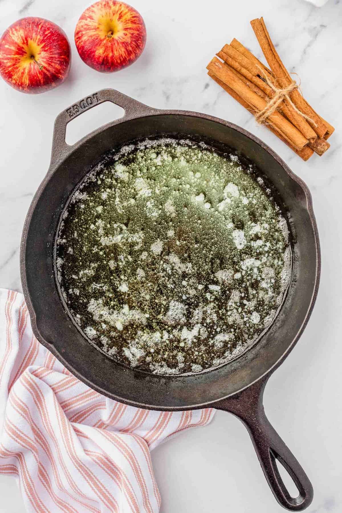 Apple Cinnamon Dutch Baby Pancake | Table for Two