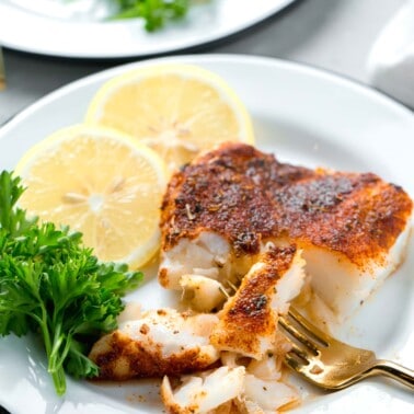 Blackened Cod Recipe | Table for Two® by Julie Chiou