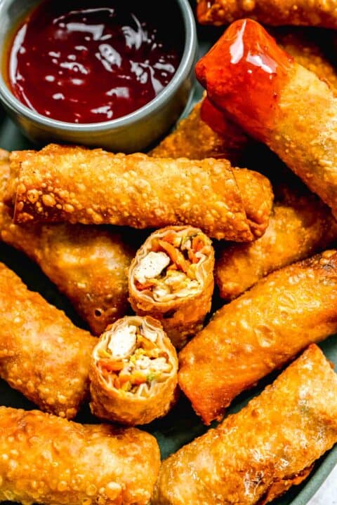 Crispy Golden Spring Rolls | Table for Two® by Julie Chiou