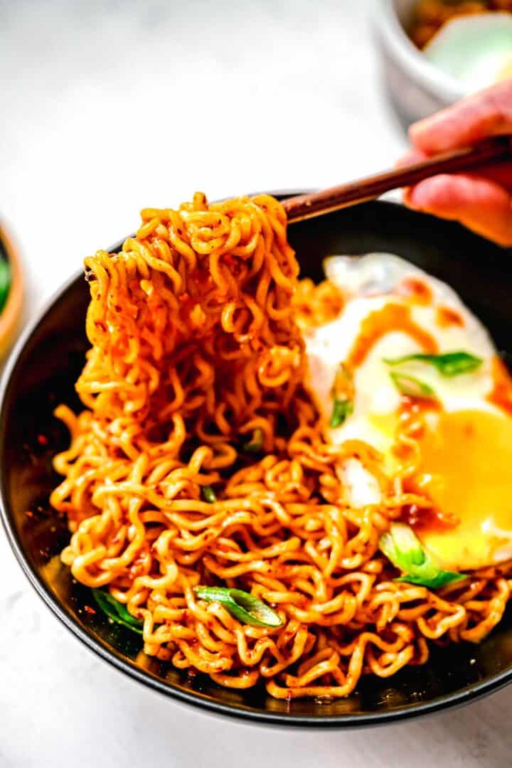 Spicy Buldak Ramen | Table for Two® by Julie Chiou