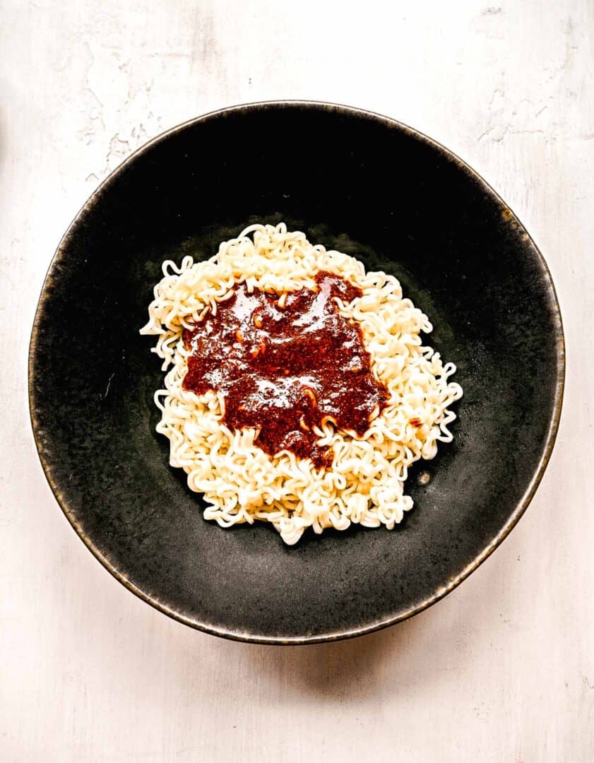 Spicy Buldak Ramen | Table for Two® by Julie Chiou