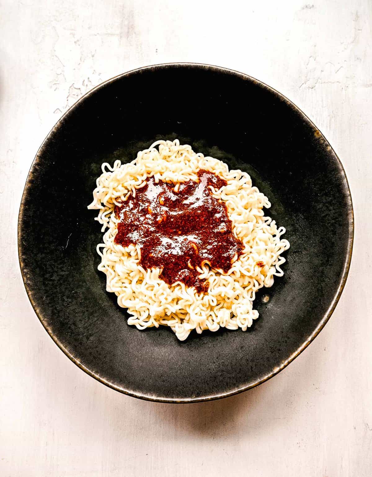 Spicy Buldak Ramen | Table for Two® by Julie Chiou