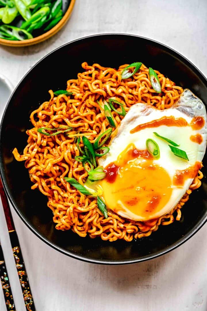 Spicy Buldak Ramen | Table for Two® by Julie Chiou