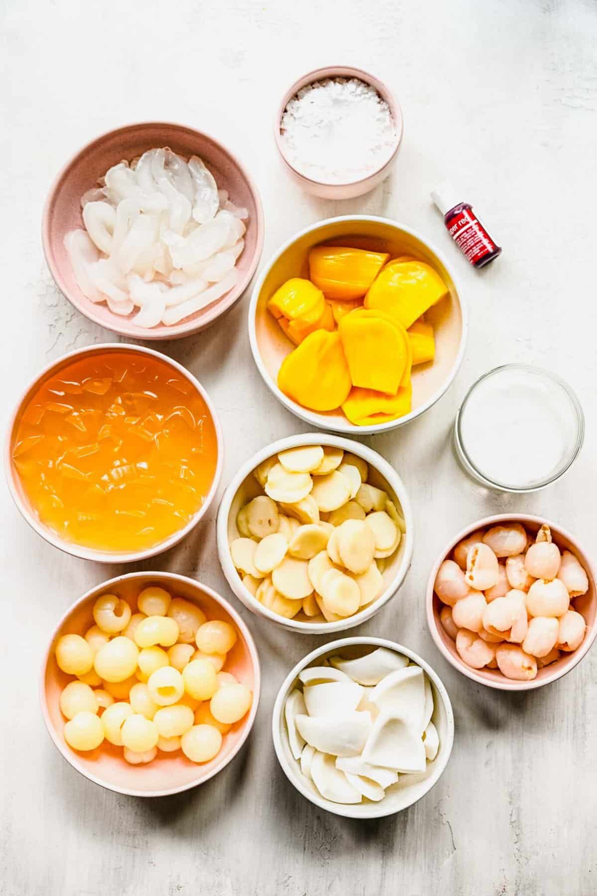 Chè Thái Recipe (Vietnamese Fruit Cocktail) | Table for Two