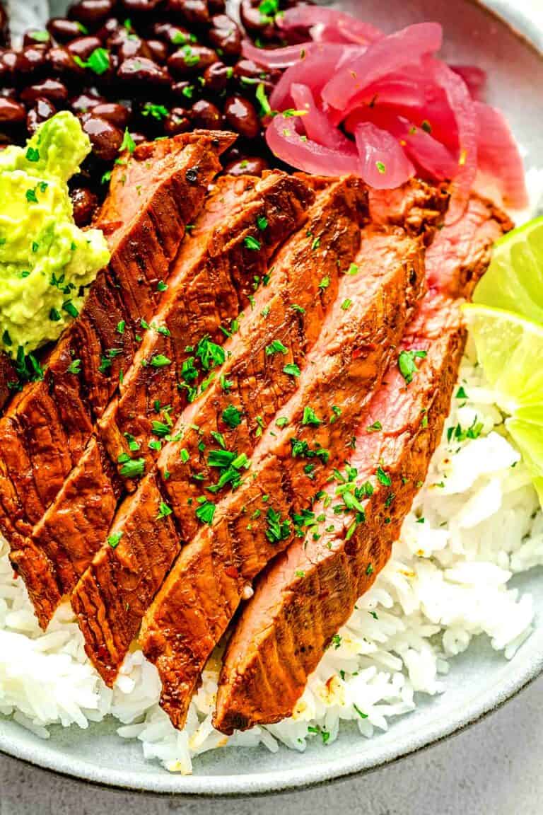 Garlic Guajillo Steak | Table for Two® by Julie Chiou