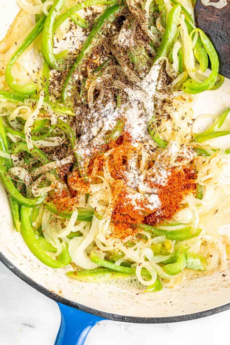 Slow Cooker Quinoa Enchilada Casserole | Table for Two