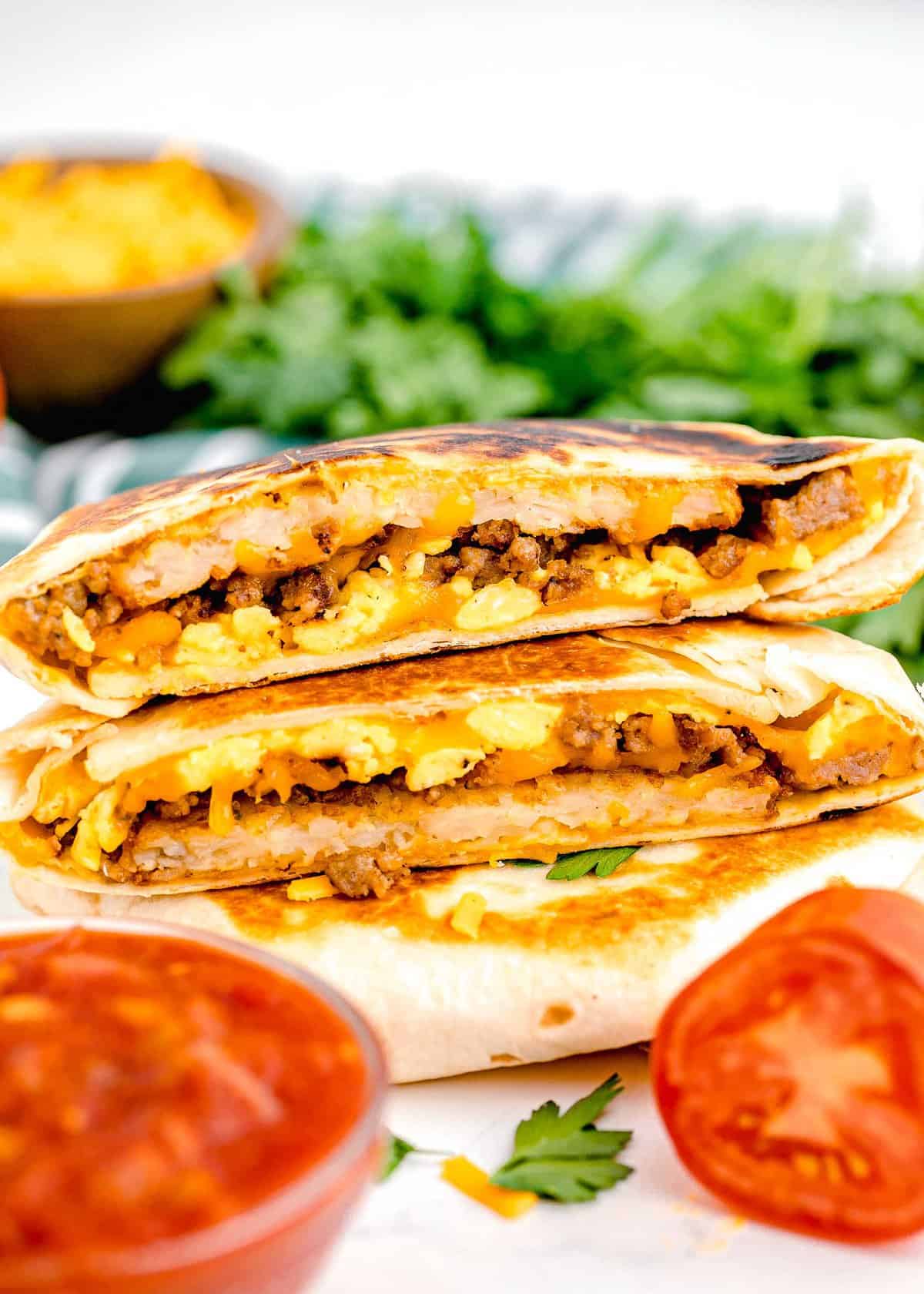 Breakfast Crunchwrap | Table for Two® by Julie Chiou