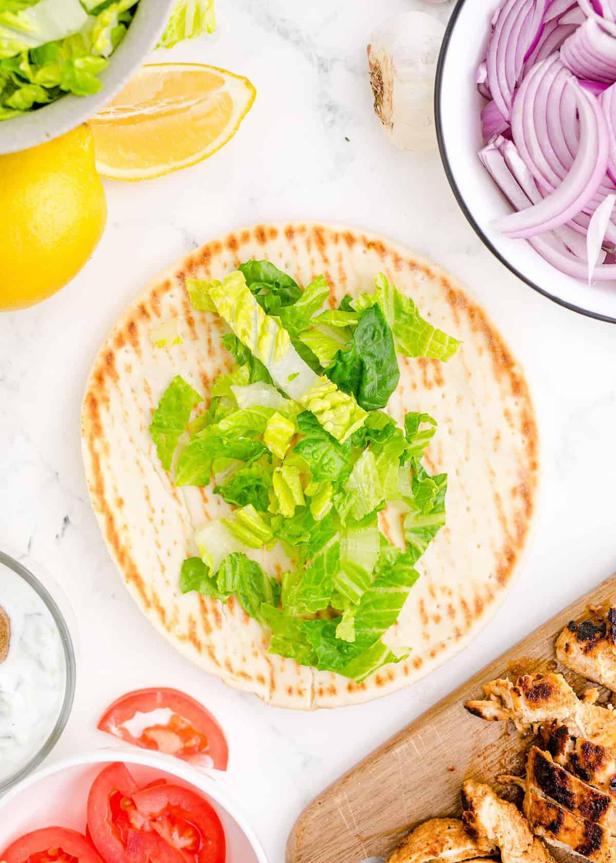 Greek-Inspired Chicken Gyros | Table for Two® by Julie Chiou