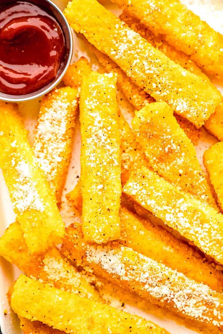 Baked Polenta Fries | Table for Two® by Julie Chiou