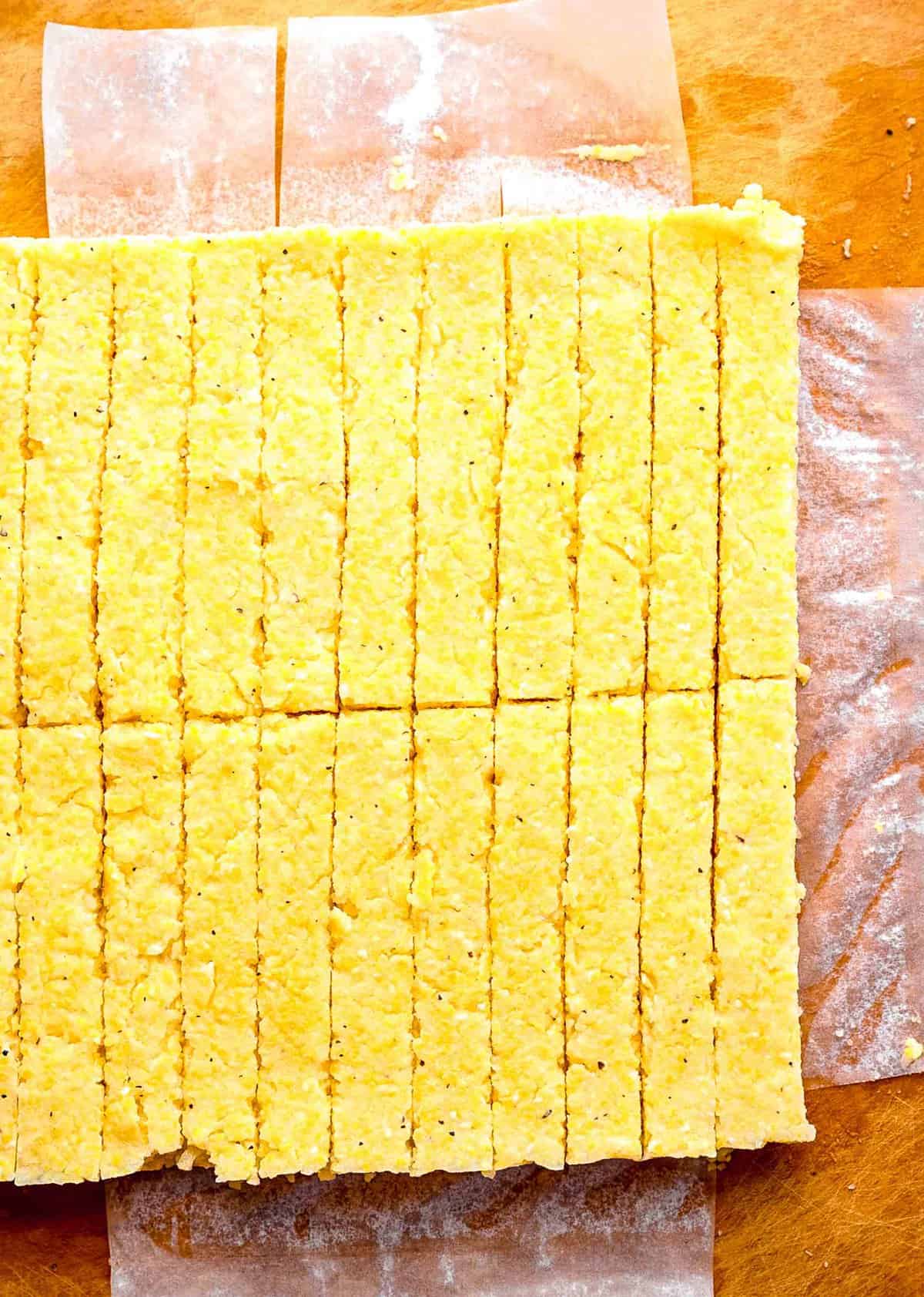 Baked Polenta Fries | Table for Two® by Julie Chiou