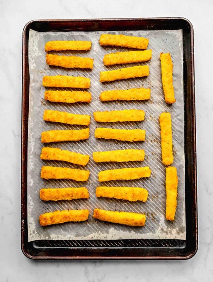 Baked Polenta Fries | Table for Two® by Julie Chiou
