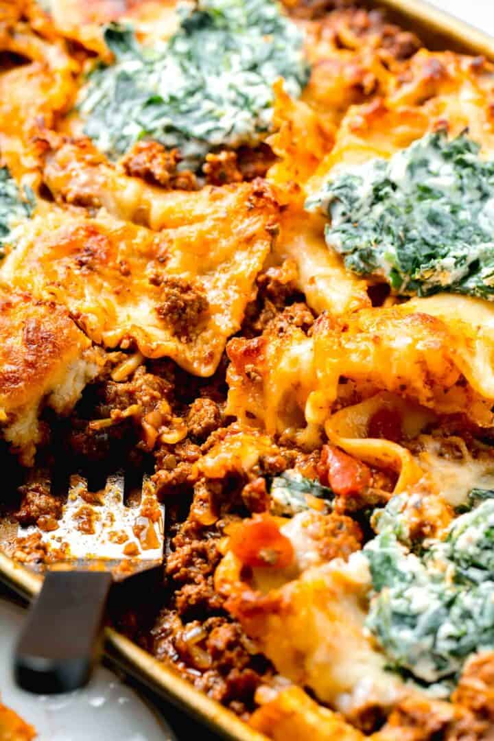 Sheet Pan Lasagna | Table for Two® by Julie Chiou