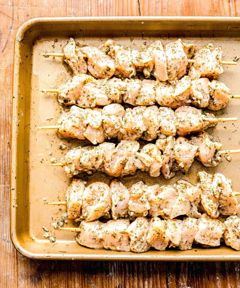 Greek Chicken Souvlaki | Table for Two® by Julie Chiou