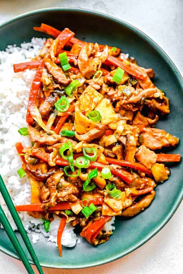 Moo Shu Chicken | Table for Two® by Julie Chiou