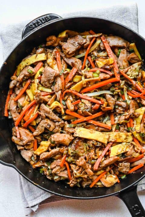 Moo Shu Chicken | Table for Two® by Julie Chiou