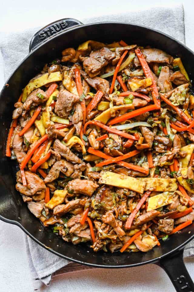 Moo Shu Chicken | Table for Two® by Julie Chiou